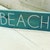 Beach Sign Directional Sign Beach Arrow Sign Directional Arrow Sign ...