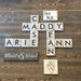 Large Scrabble Tiles L Scrabble Tiles Wall Art L Scrabble Tile - Etsy
