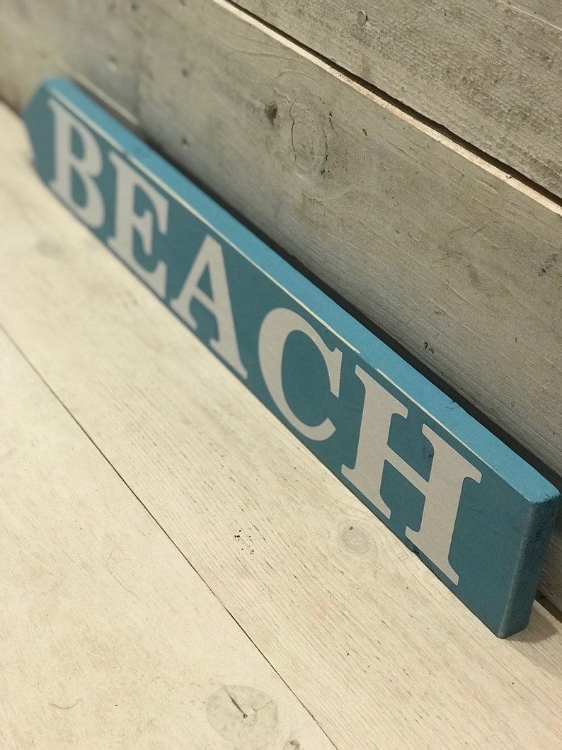 Beach Sign Directional Sign Beach Arrow Sign Directional - Etsy