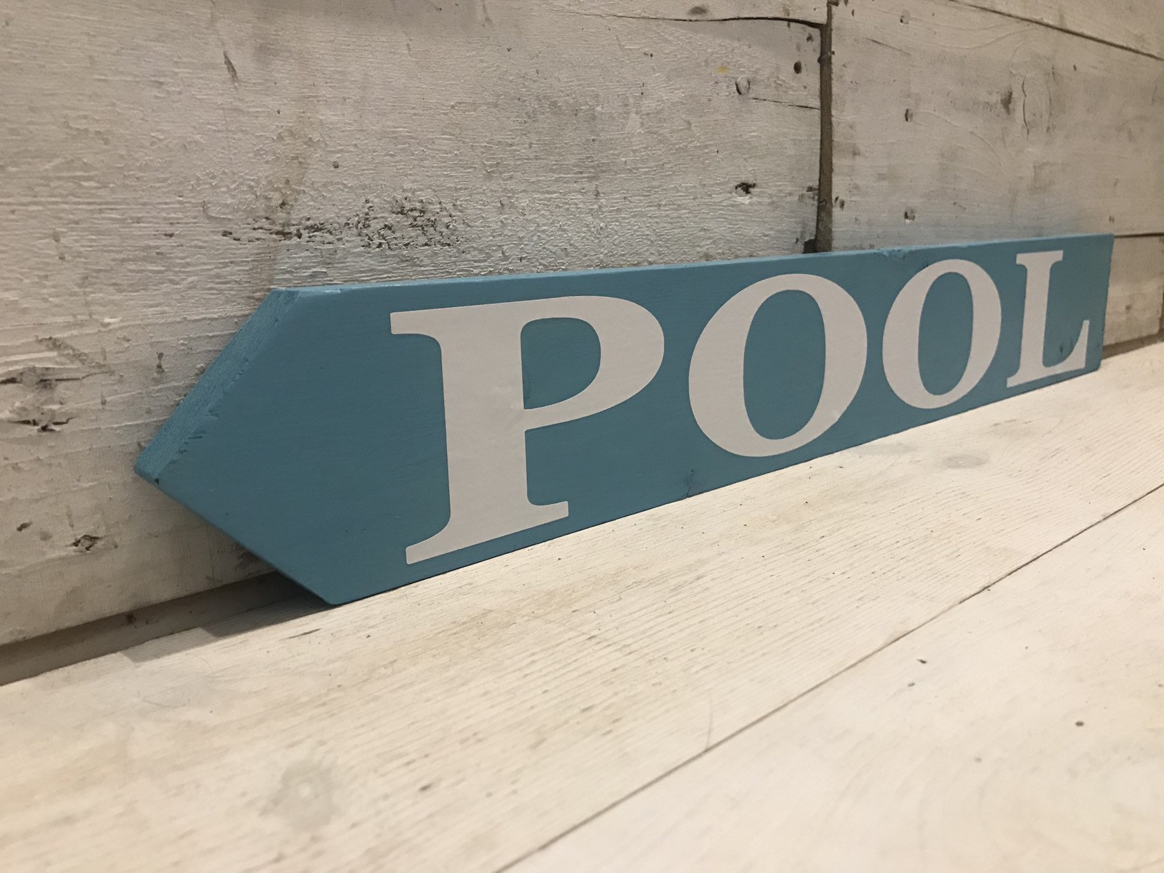 Pool Sign Directional Sign Beach Arrow Sign Directional | Etsy