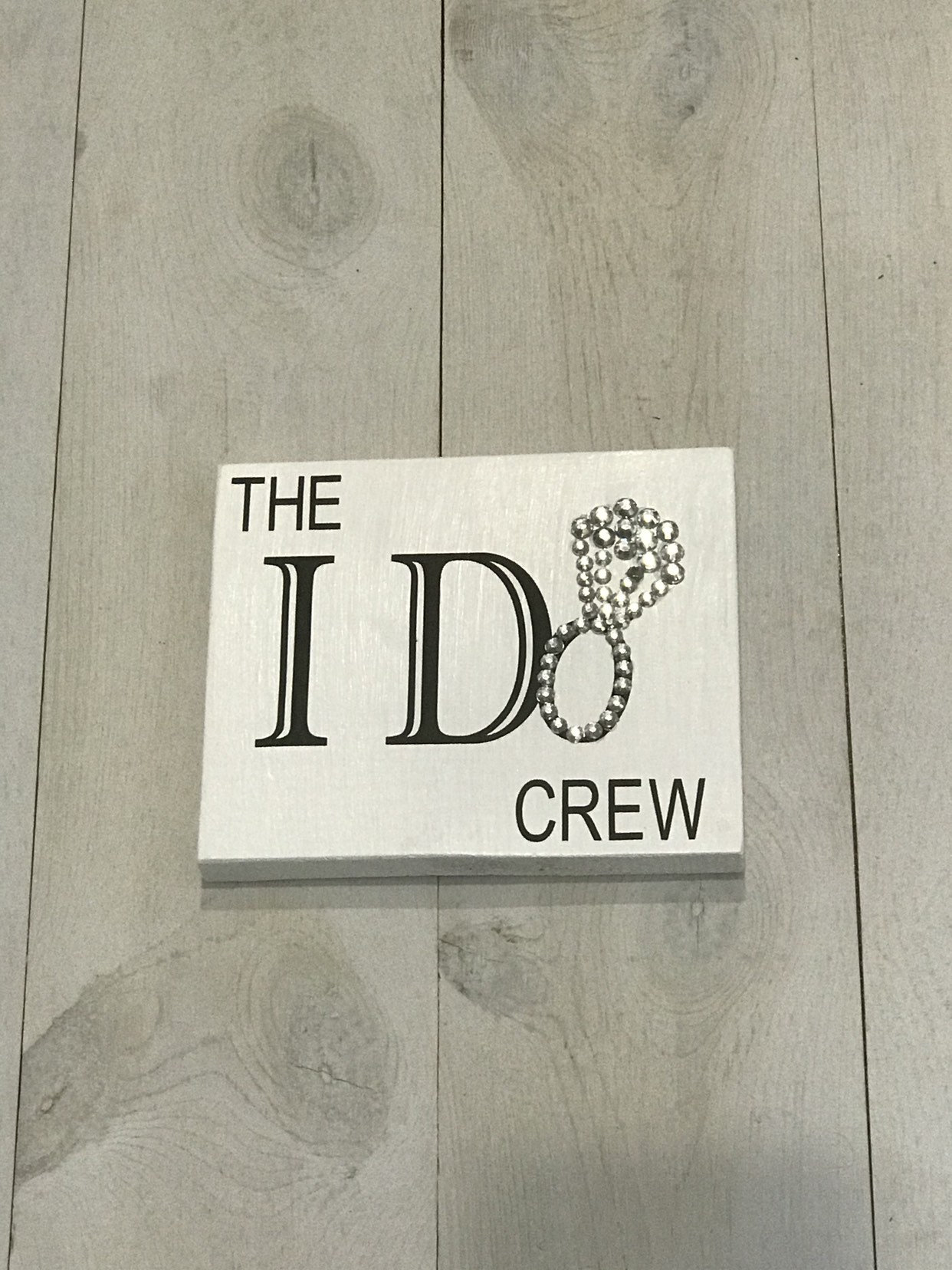 I Do Crew L Wedding Sign L Bridal Party Gifts L Bridal Party | Etsy