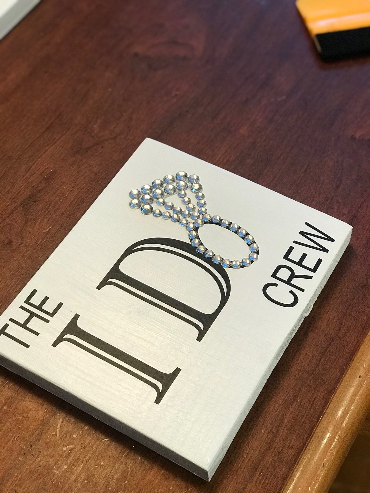 I Do Crew L Wedding Sign L Bridal Party Gifts L Bridal Party | Etsy