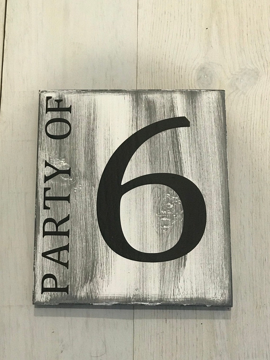 Party of 5 Sign l Family Sign l Gallery Wall l Wall Decor l | Etsy