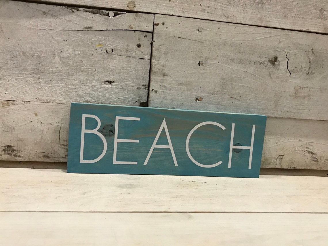 Beach Signs Beach Decor Beach House Decor Beach Wall Art | Etsy