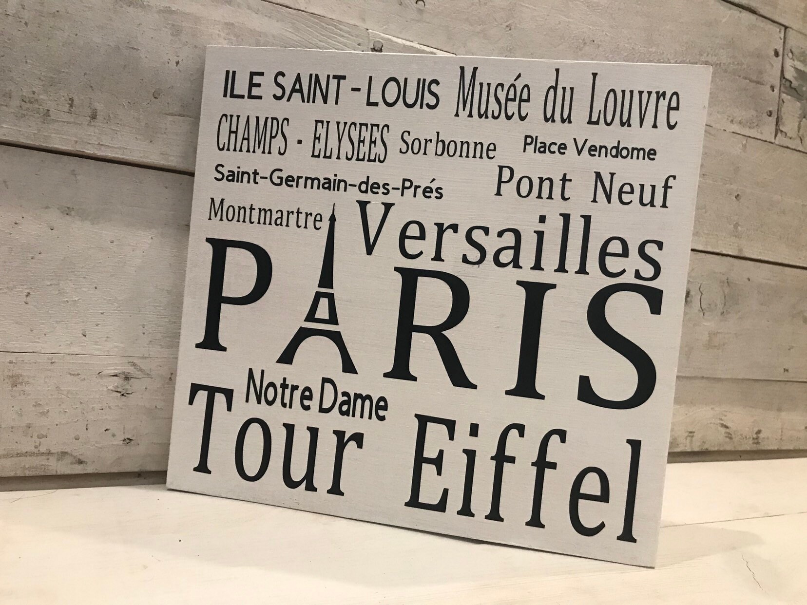 Paris Sign l Vive La France l Eiffel Tower Sign l France Pride | Etsy