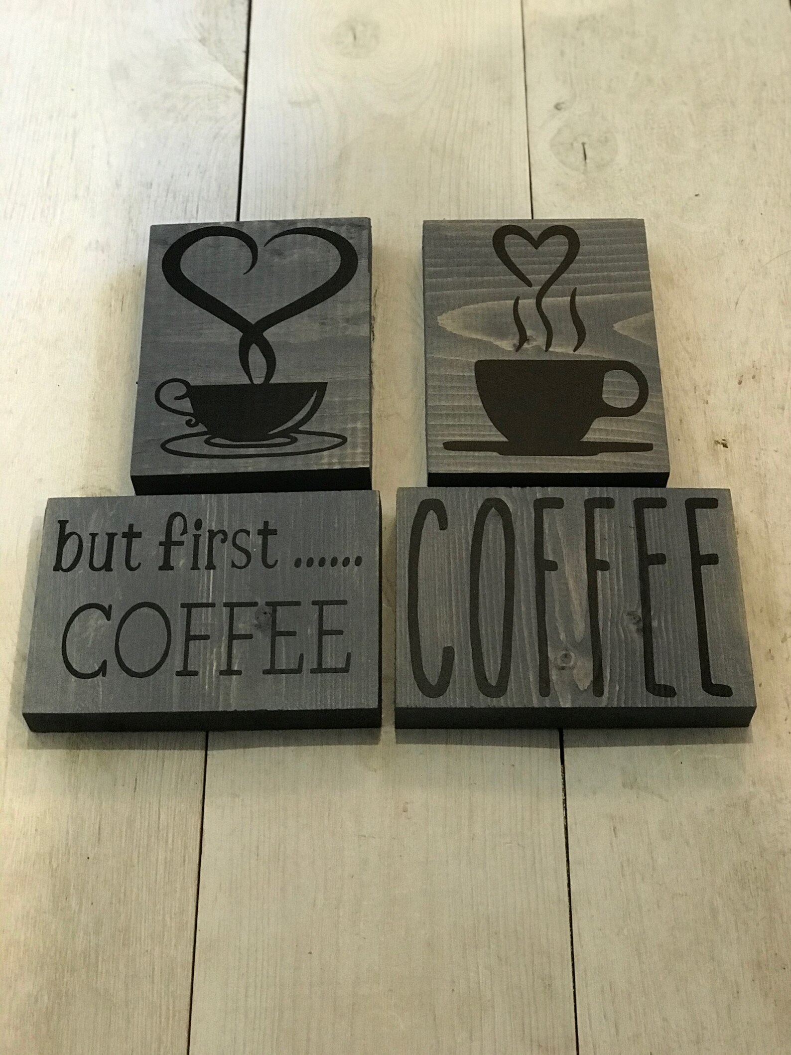 Coffee Signs Coffee Bar Signs L Kitchen Signs L Office Break | Etsy