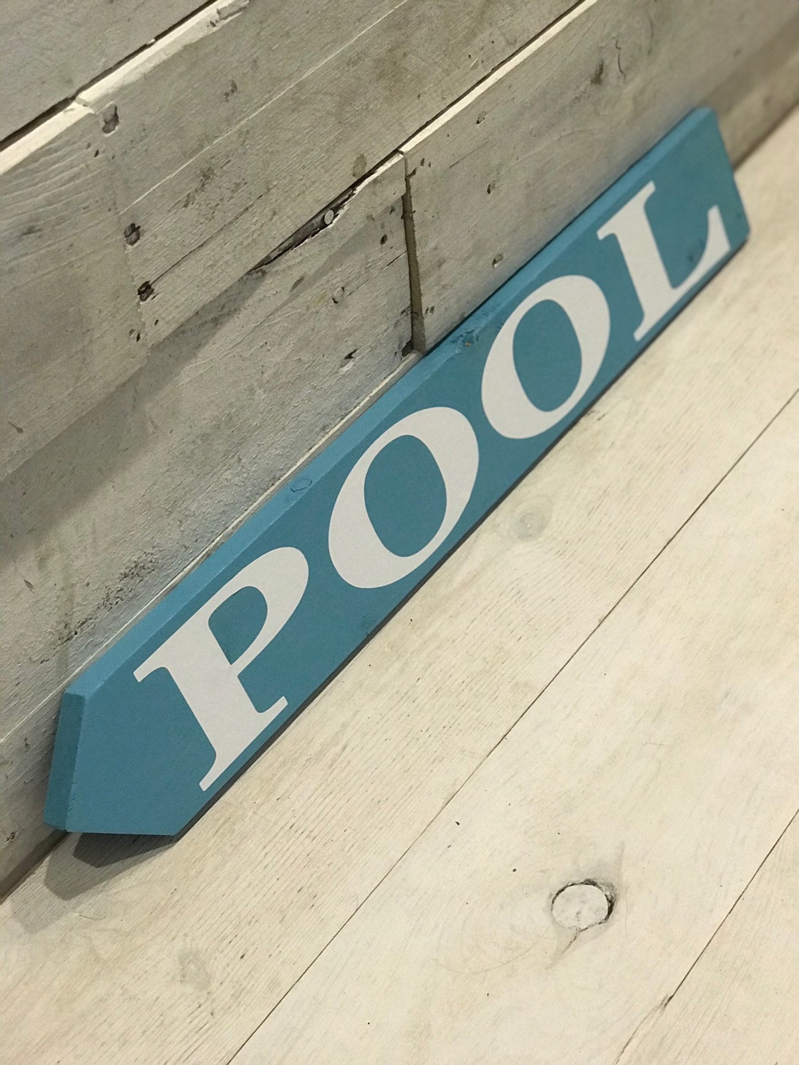 Pool Sign Directional Sign Beach Arrow Sign Directional | Etsy