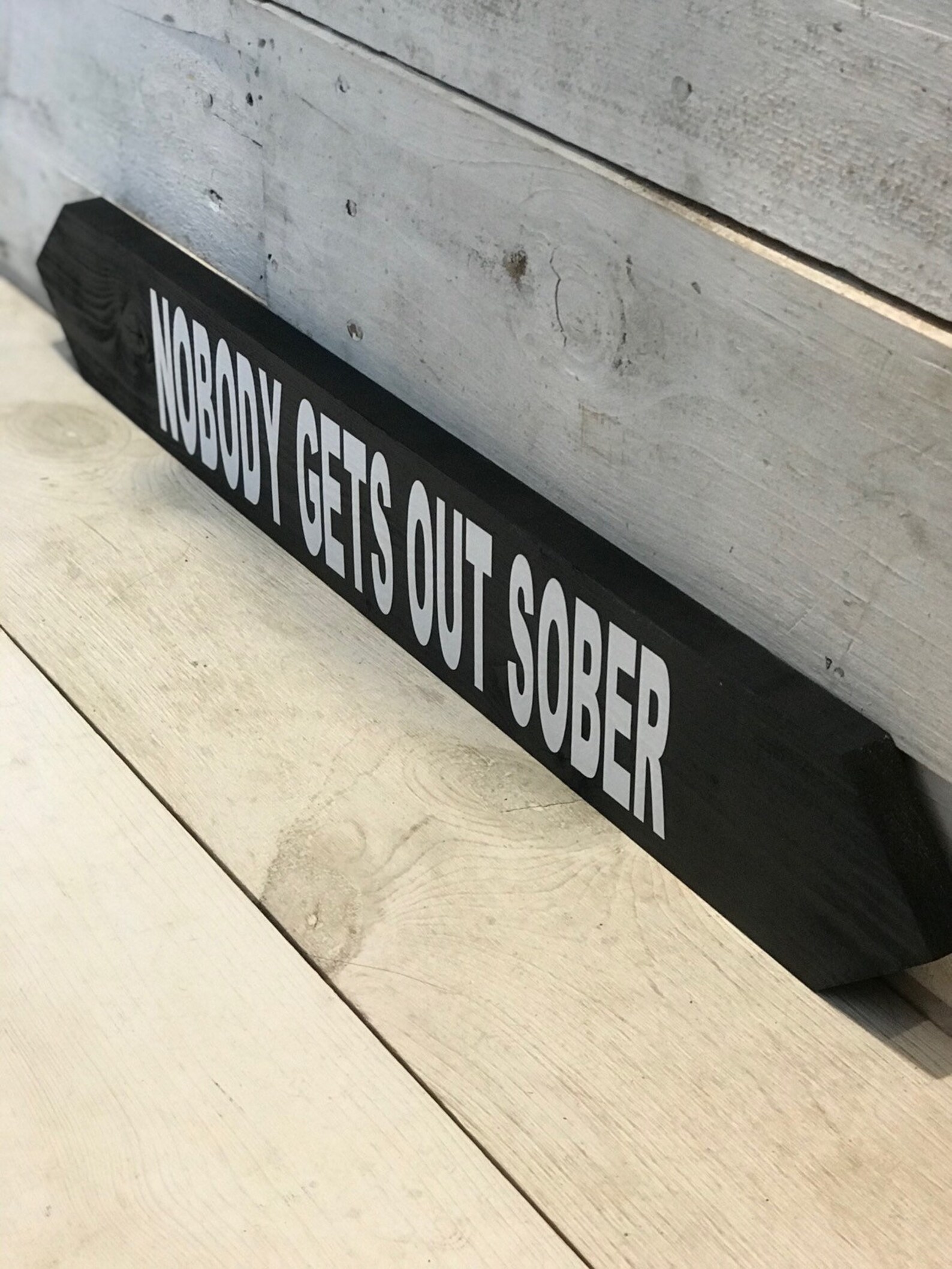 Nobody Gets Out Sober Directional Arrow Signs Fire Pit - Etsy