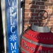 Holiday Welcome Sign Winter Welcome Sign Christmas Welcome - Etsy