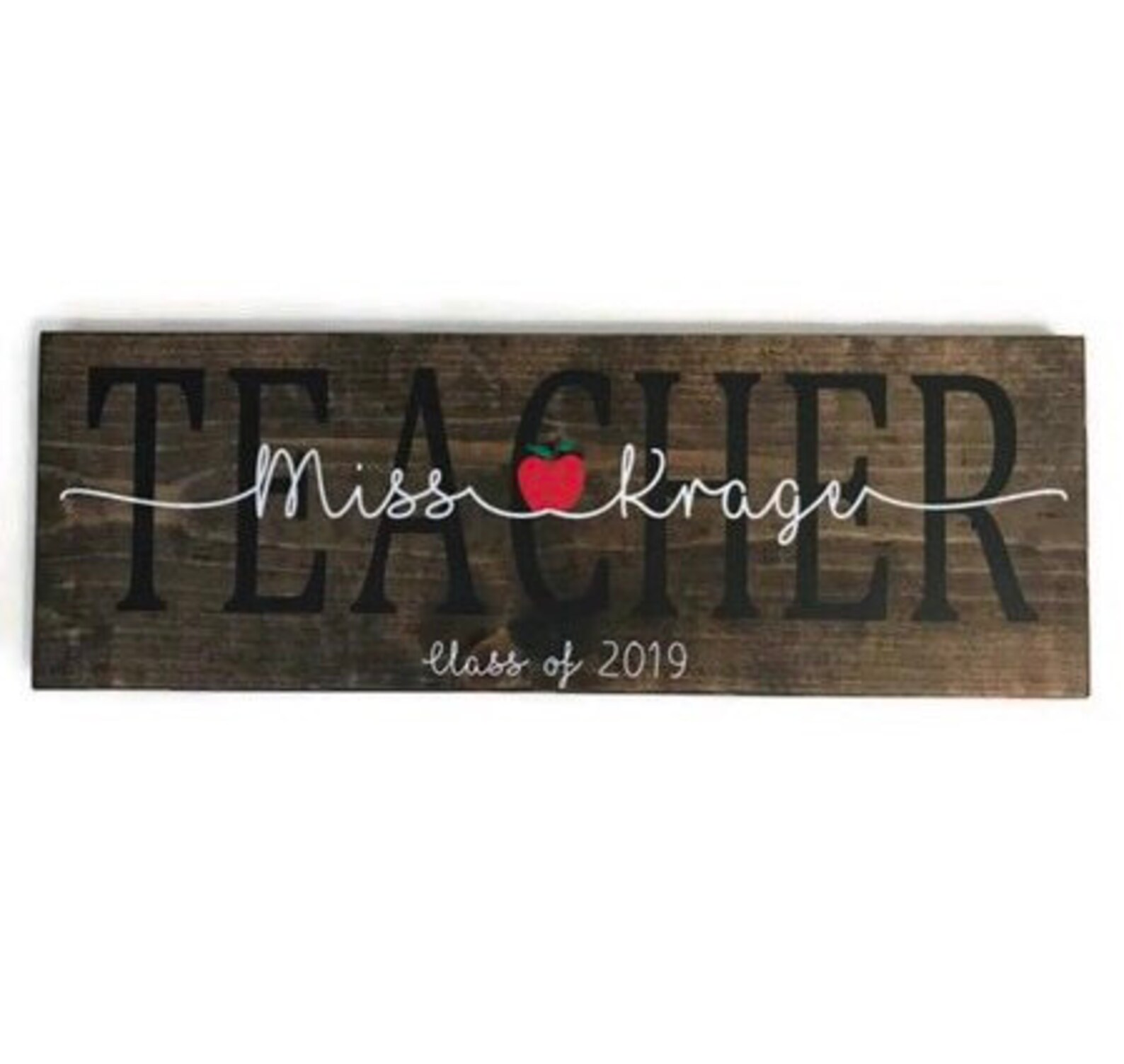 Teacher Sign Teacher Gift Gift for Teacher New Teacher | Etsy