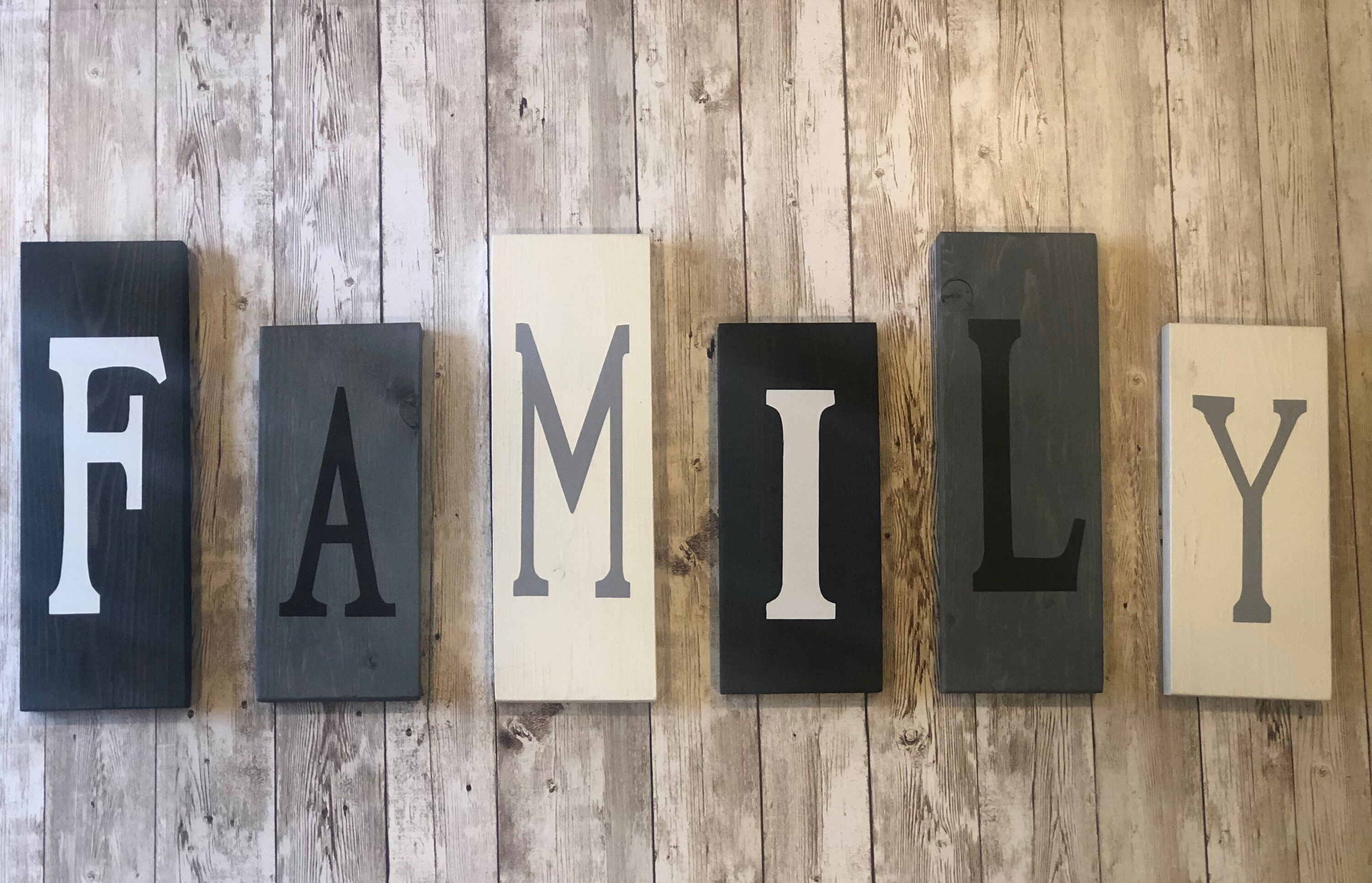 Family Family Sign Pallet Sign Rustic Decor Gallery | Etsy