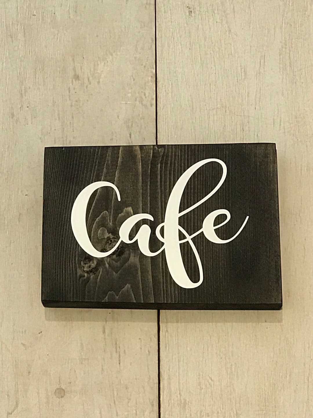 Mini CAFE Sign L Tiered Tray Signs L Coffee Decor L Kitchen Decor L ...