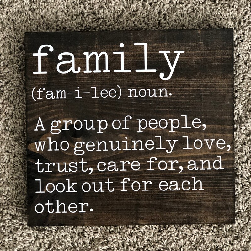 Family Definition - Etsy