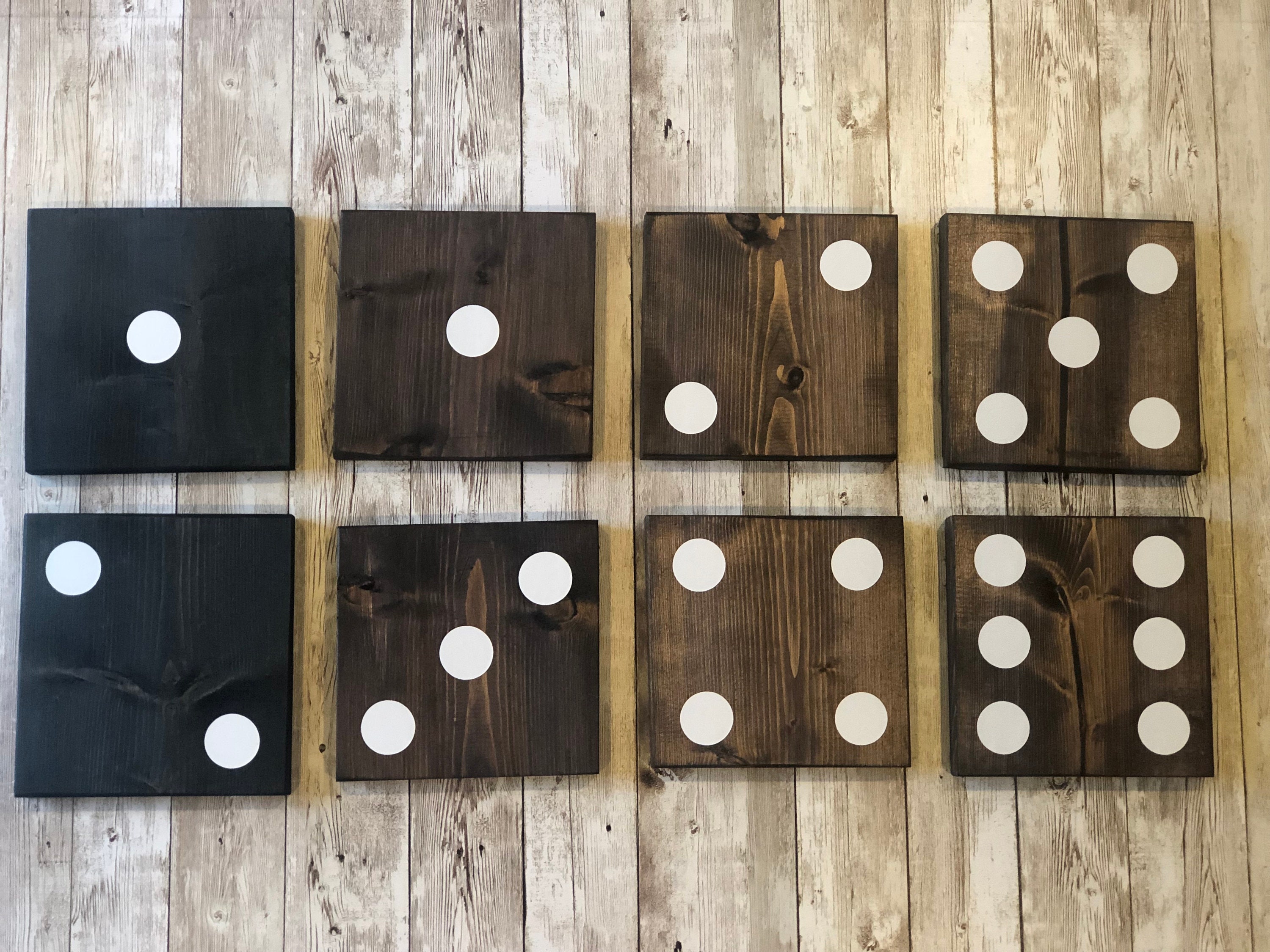 Giant Dice L Large Wall Dice L Scrabble Tile Wall Art L | Etsy