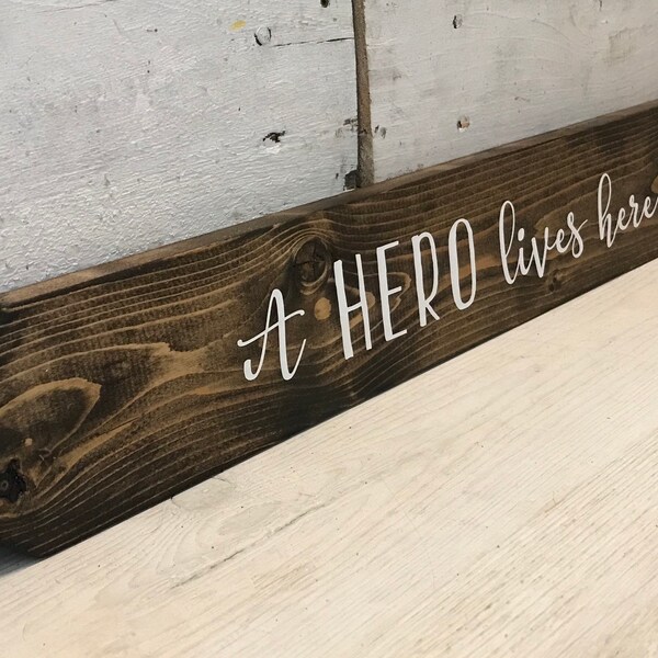 Hero Sign - Etsy