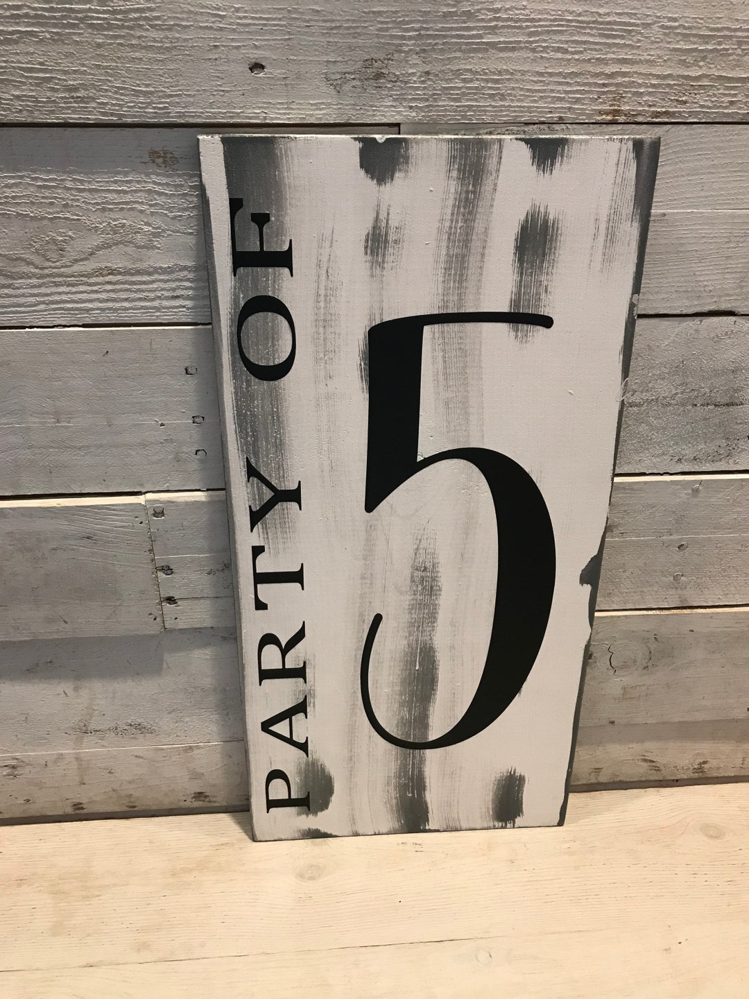 Party of 5 Sign L Family Sign L Gallery Wall L Wall Decor L - Etsy