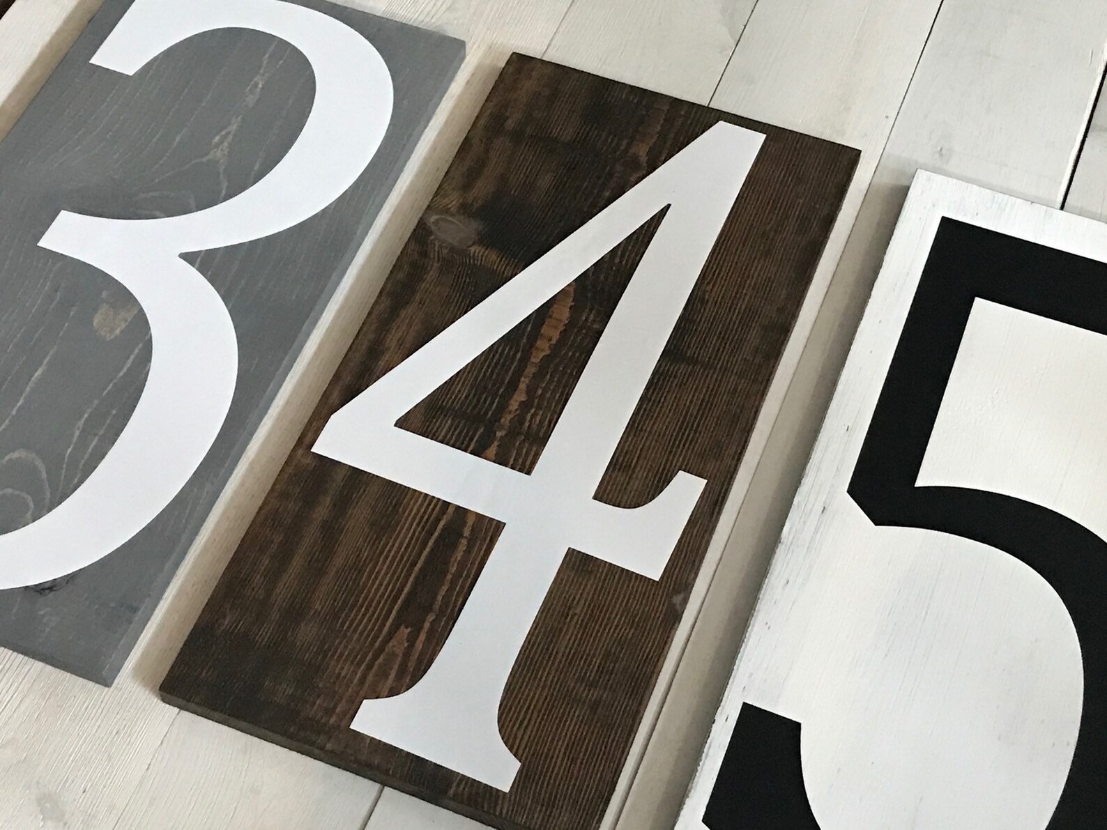 Large Number Sign L Wooden Number Sign L Party of Sign L - Etsy