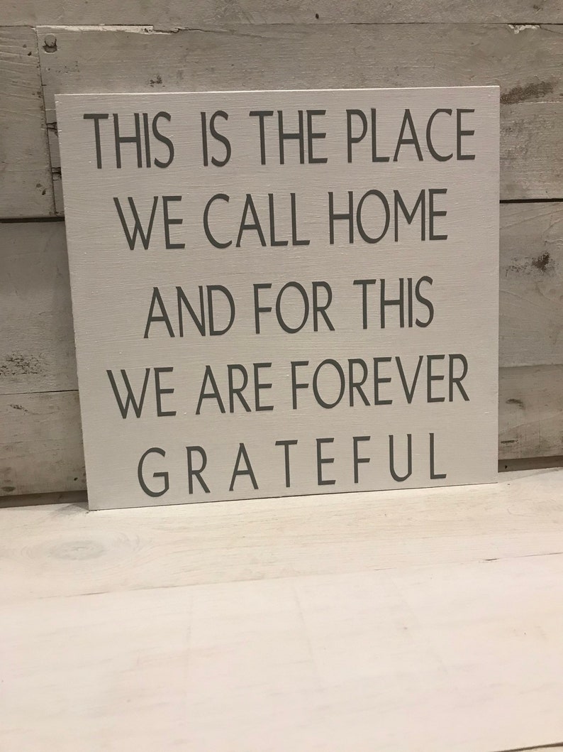 Home Sign l This is a Place We Call Home l Family Sign l | Etsy