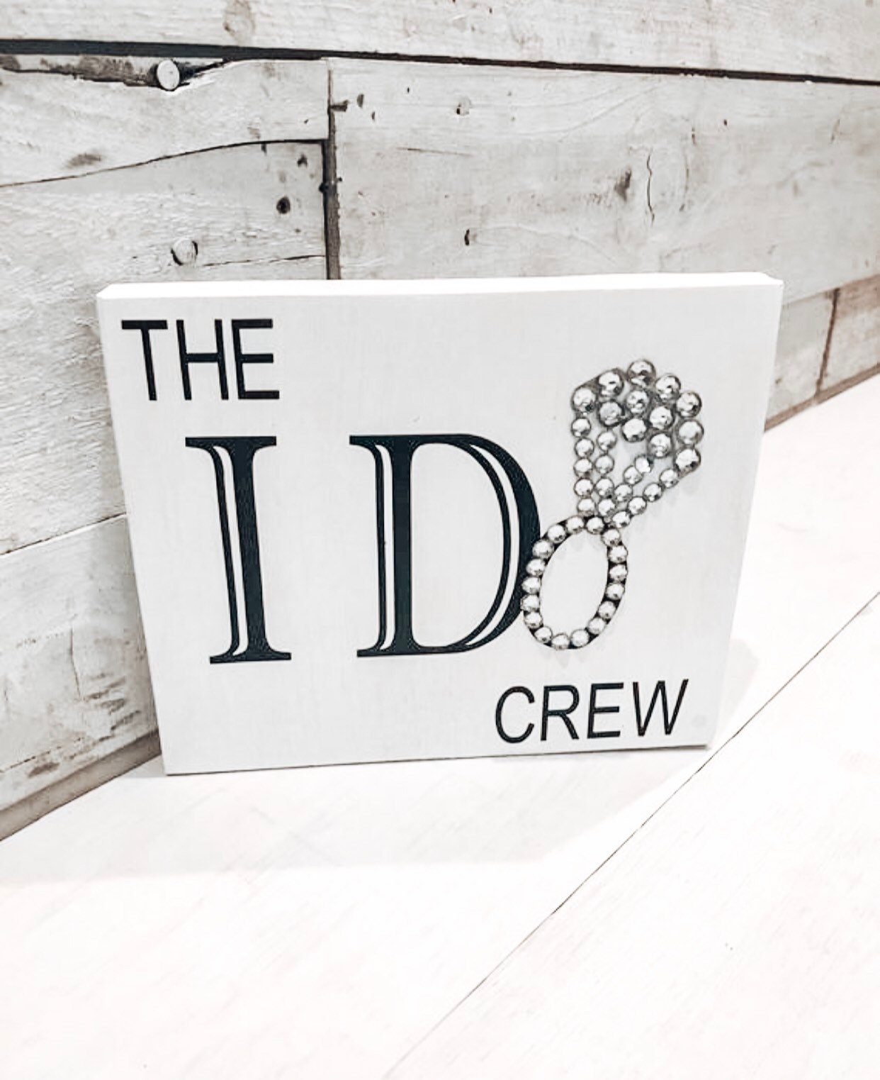 I Do Crew L Wedding Sign L Bridal Party Gifts L Bridal Party | Etsy