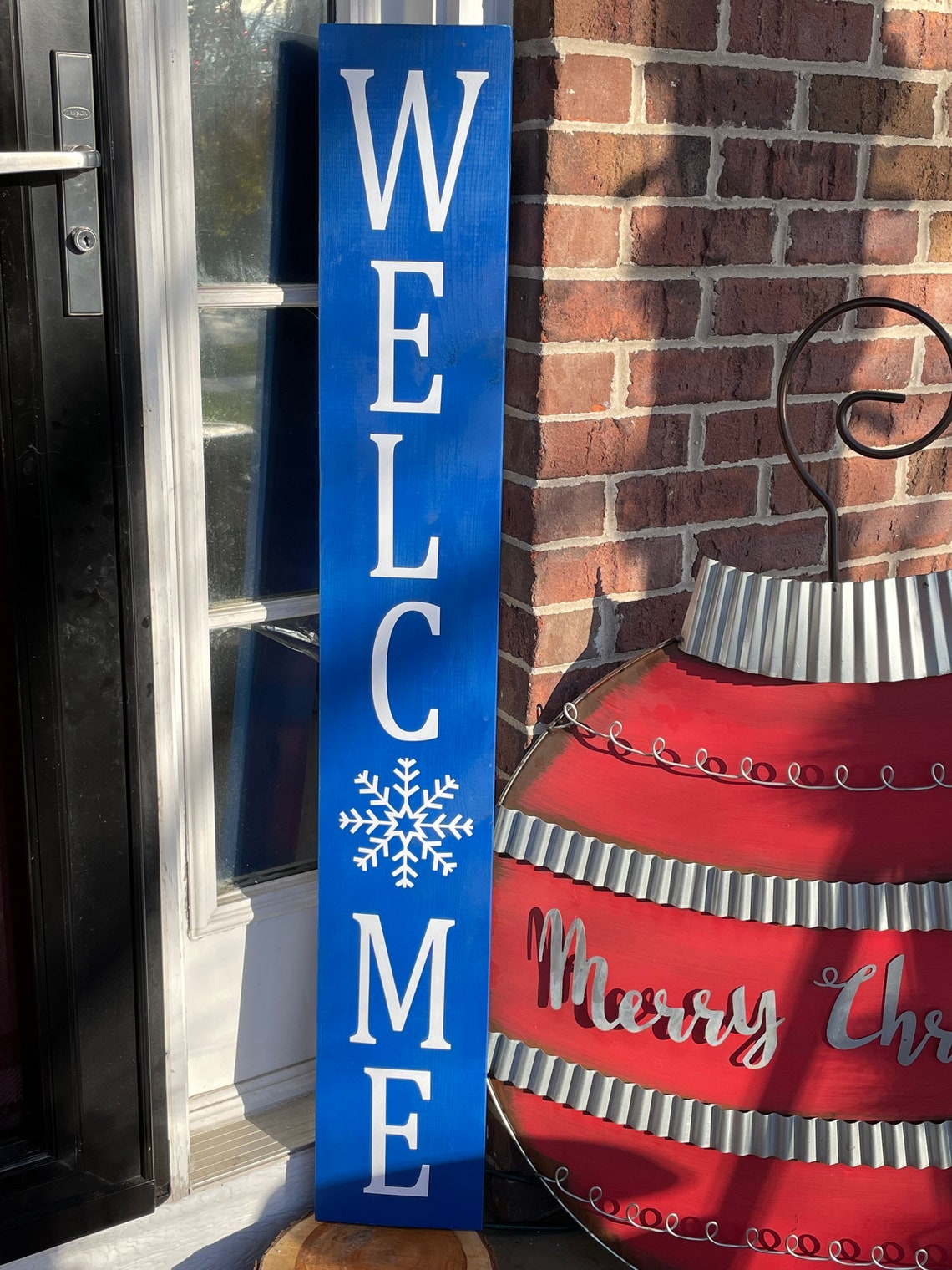Holiday Welcome Sign Winter Welcome Sign Christmas Welcome - Etsy