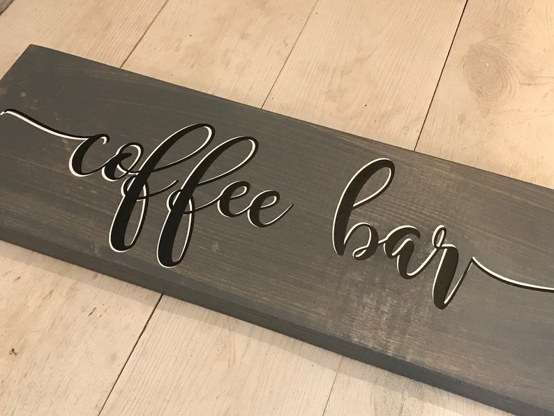 Coffee Signs Coffee Bar Signs L Kitchen Signs L Office Break - Etsy