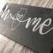 Home Sign State Sign L Home Sweet Home L State Love Sign L - Etsy