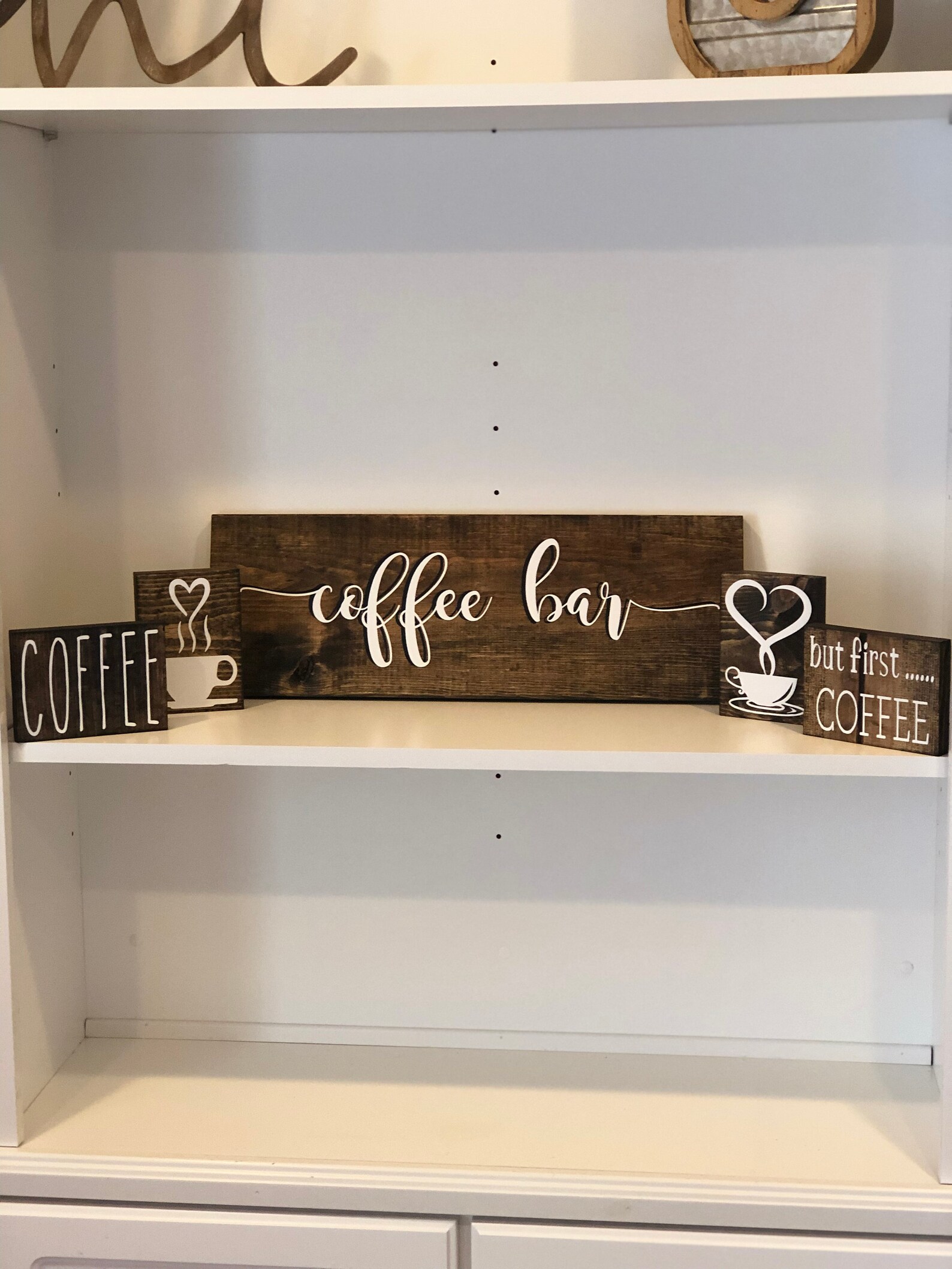 Coffee Signs | Coffee Bar Signs L Kitchen Signs L Office Break Room ...