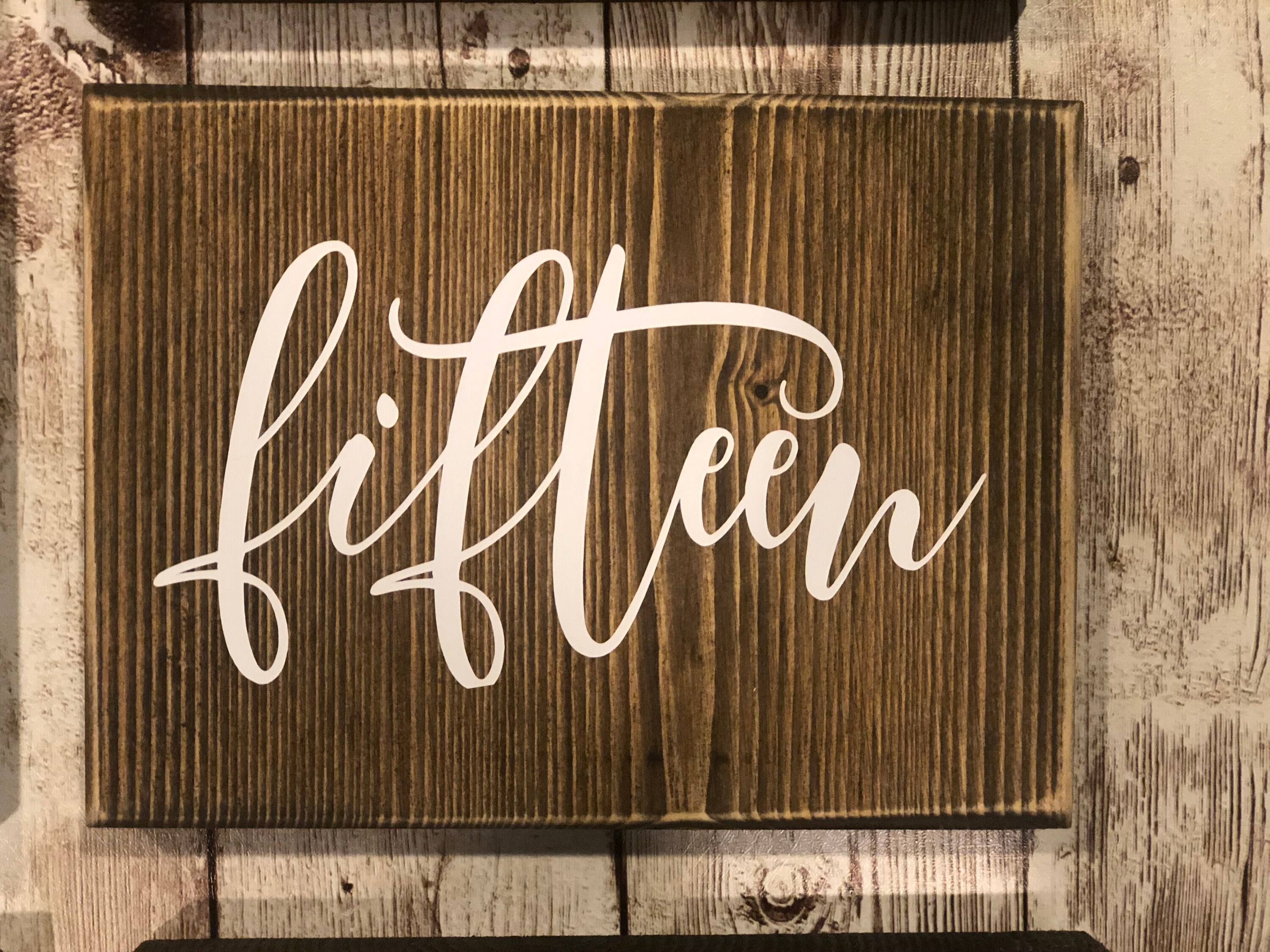 Table Numbers L Wooden Table Numbers L Wedding Table Numbers L - Etsy