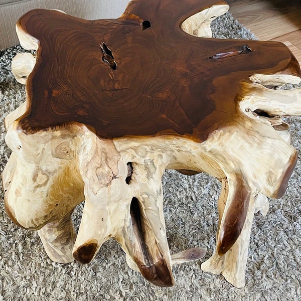 Teak Root Coffee Table - Etsy
