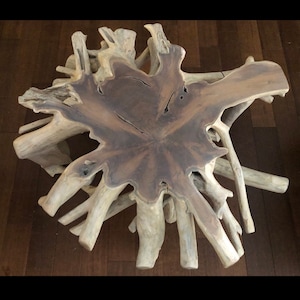 Teak Root Coffee Table: Natural Driftwood Accent Furniture - Etsy