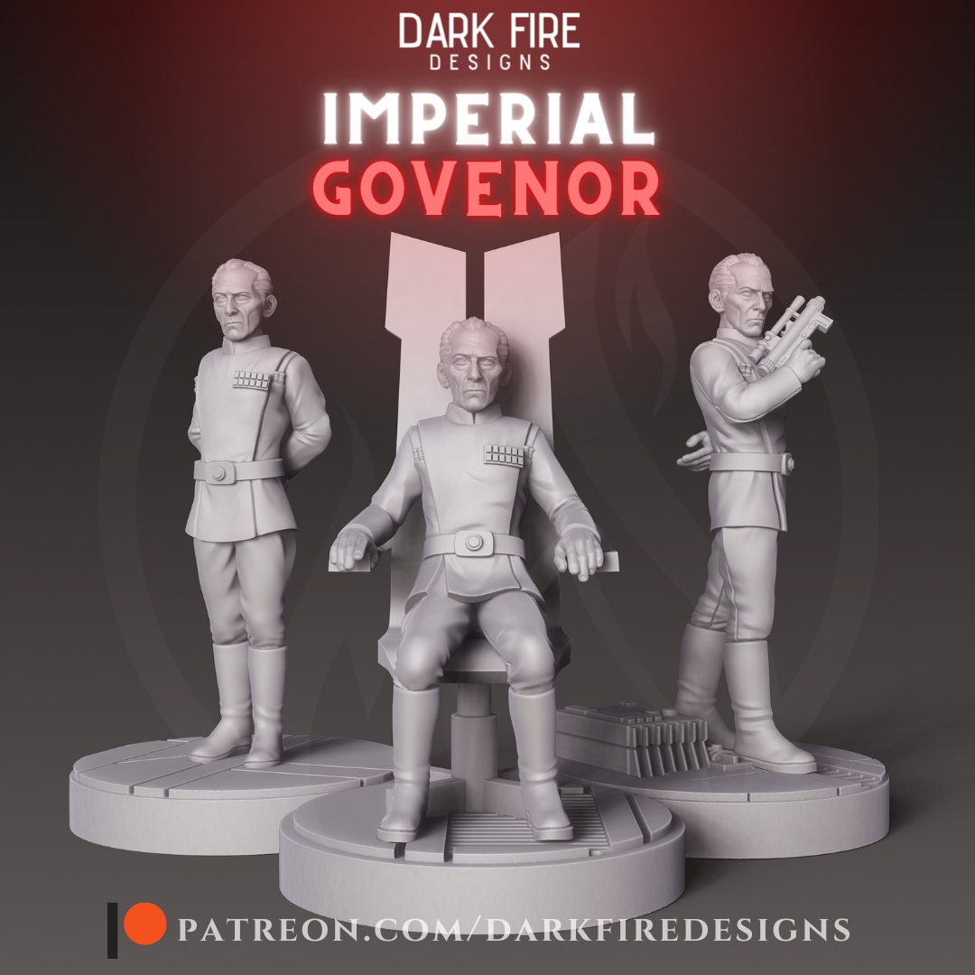 Imperial Governor - DARK FIRE | Legion Compatible - 3D Printed - Etsy