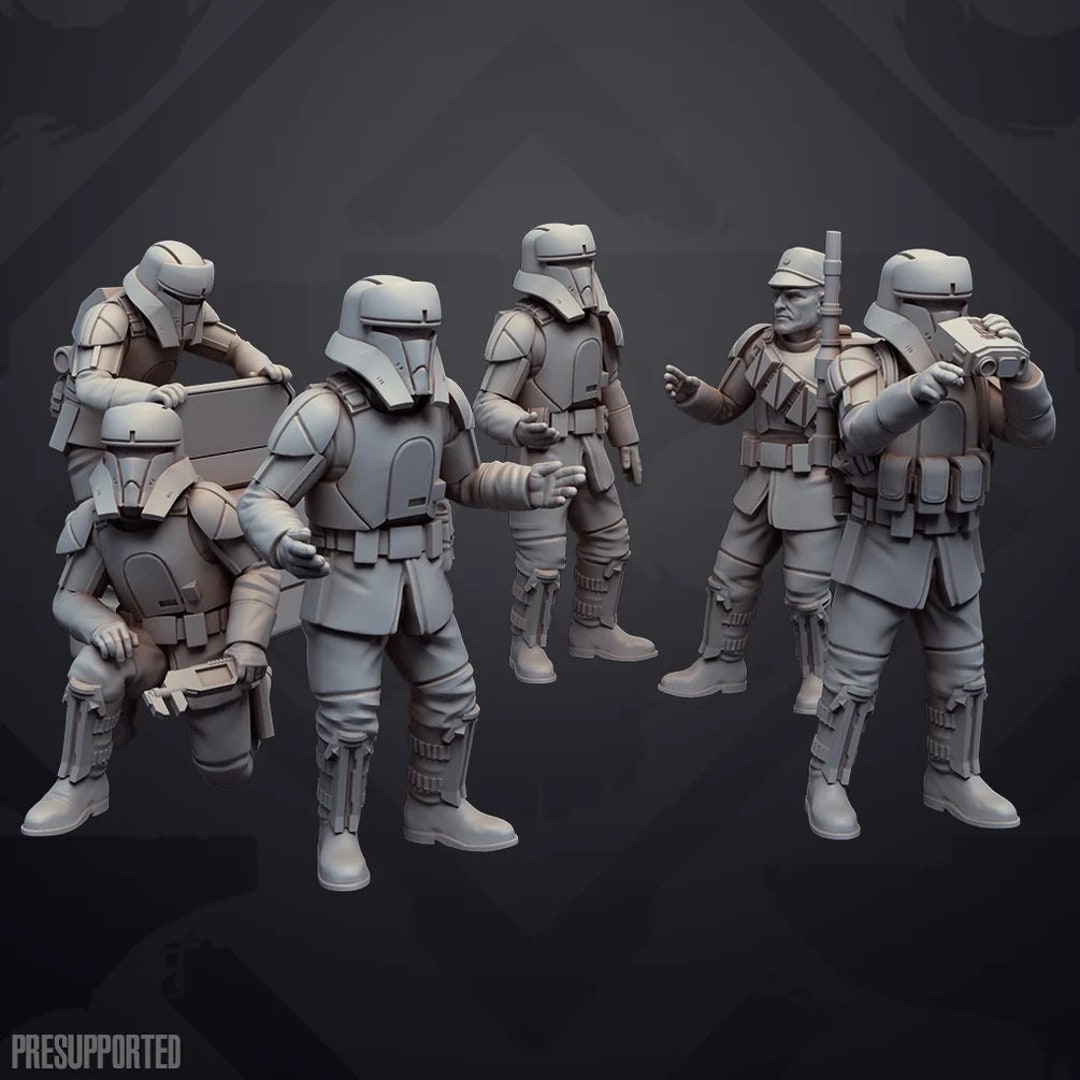 Authority Garrison Crew 6 SKULLFORGE Legion Compatible Imperial Assault ...