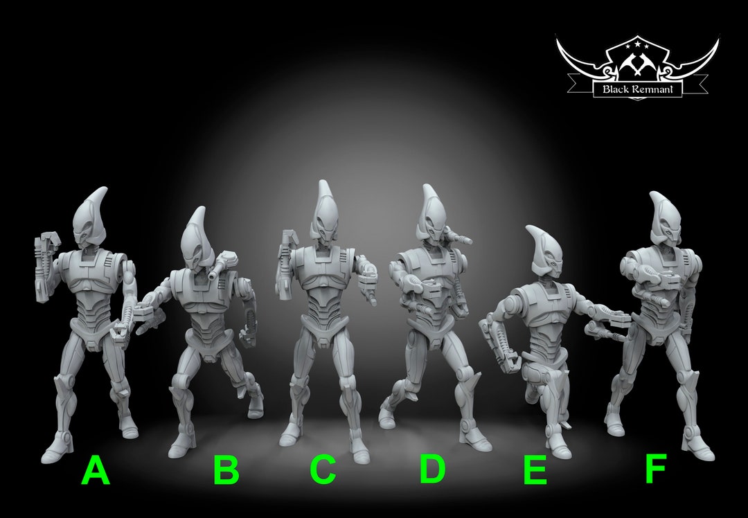 A-series Assassin Droids - BLACK REMNANT | Legion Compatible - 3D ...