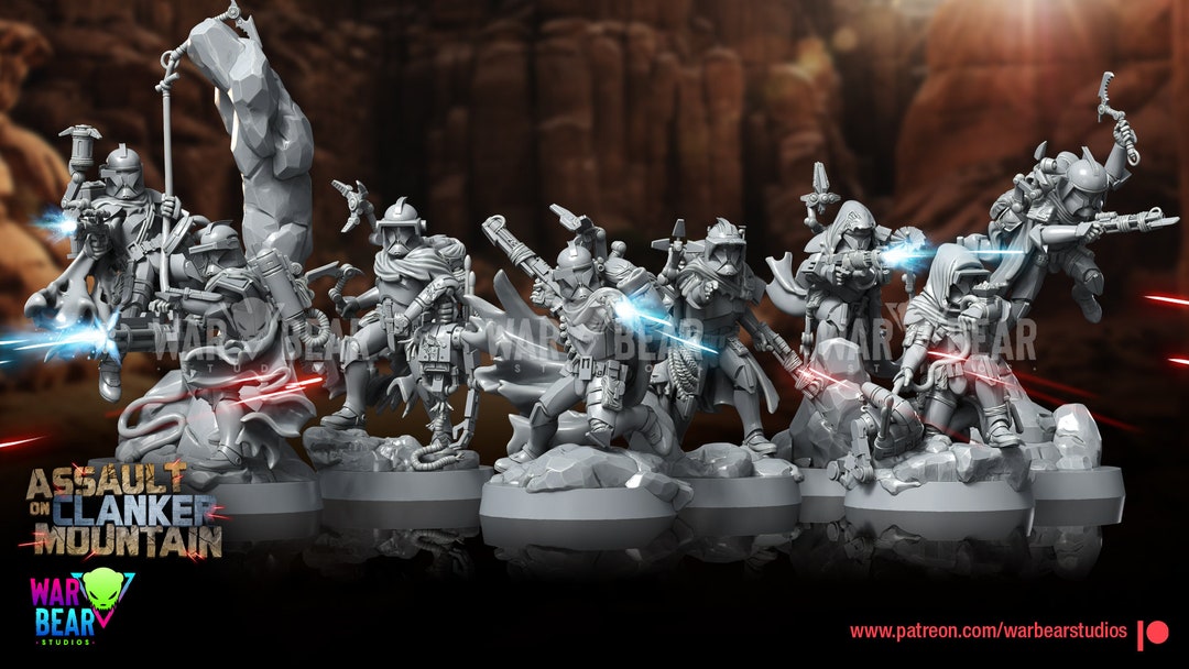 Mountain Legion - Spec Ops Phase 1 | Legion Compatible - 3D Printed - Etsy