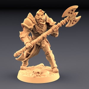 Modular Human Fighters Artisan Guild Dungeons and Dragons - Etsy