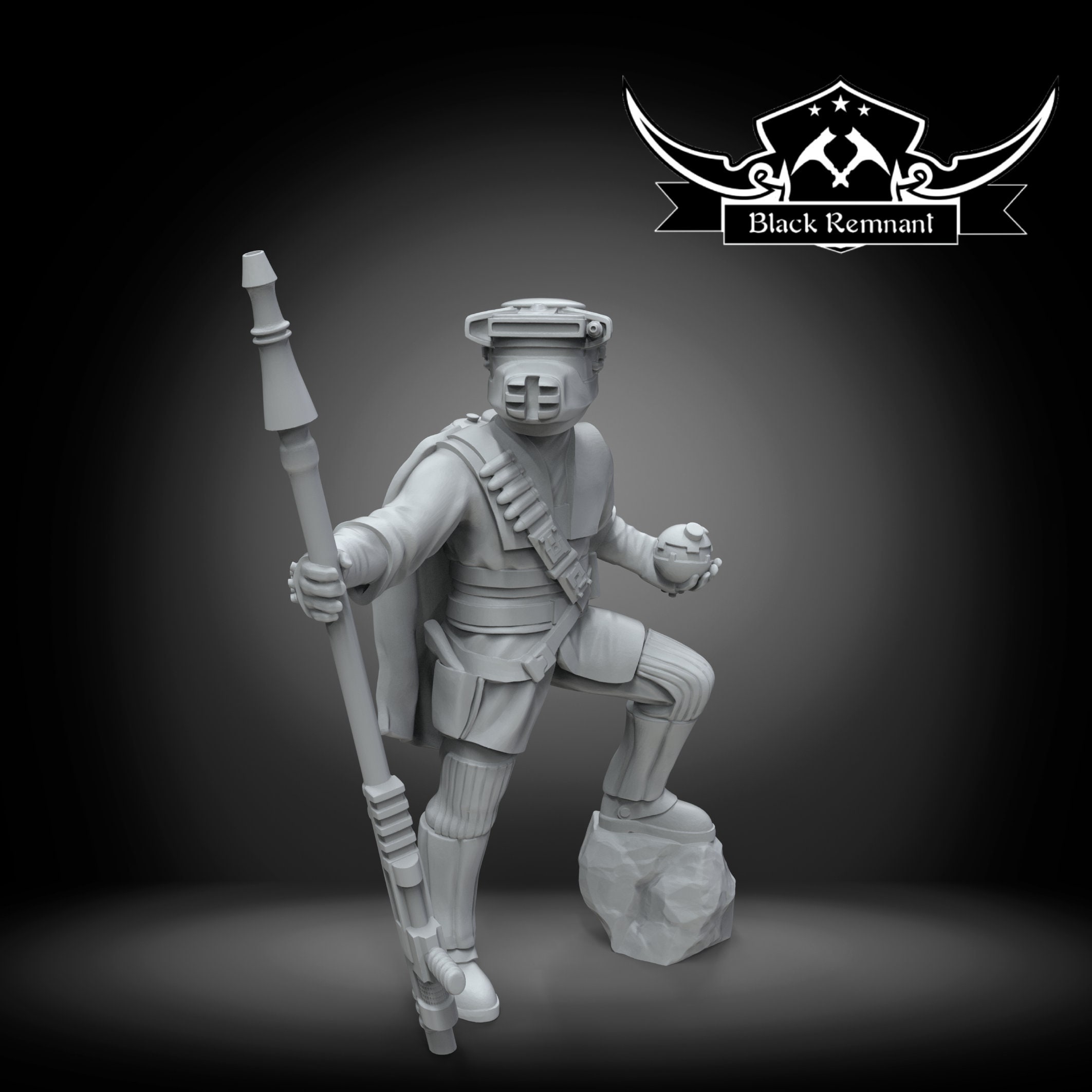 Ubese Bounty Hunters - BLACK REMNANT | Legion Compatible - 3D Printed ...