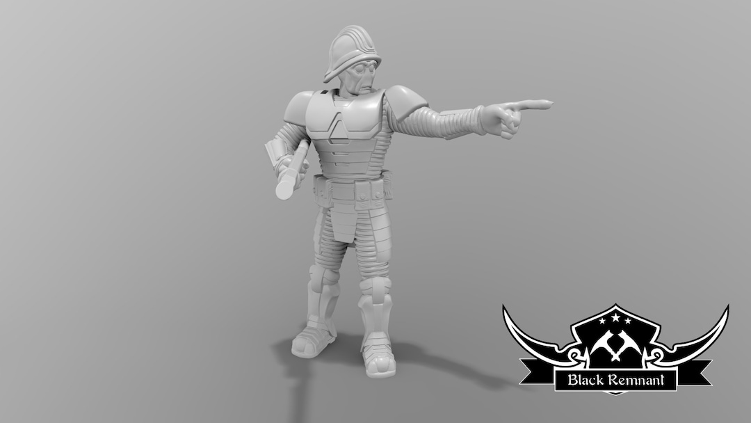 Neimoidian Royal Guard Leader - BLACK REMNANT | Legion Compatible - 3D ...