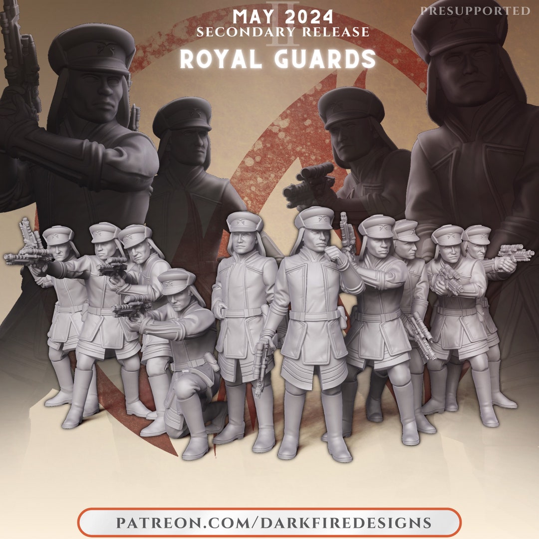 Royal Guard Squad - DARK FIRE | Legion Compatible - Imperial Assault ...