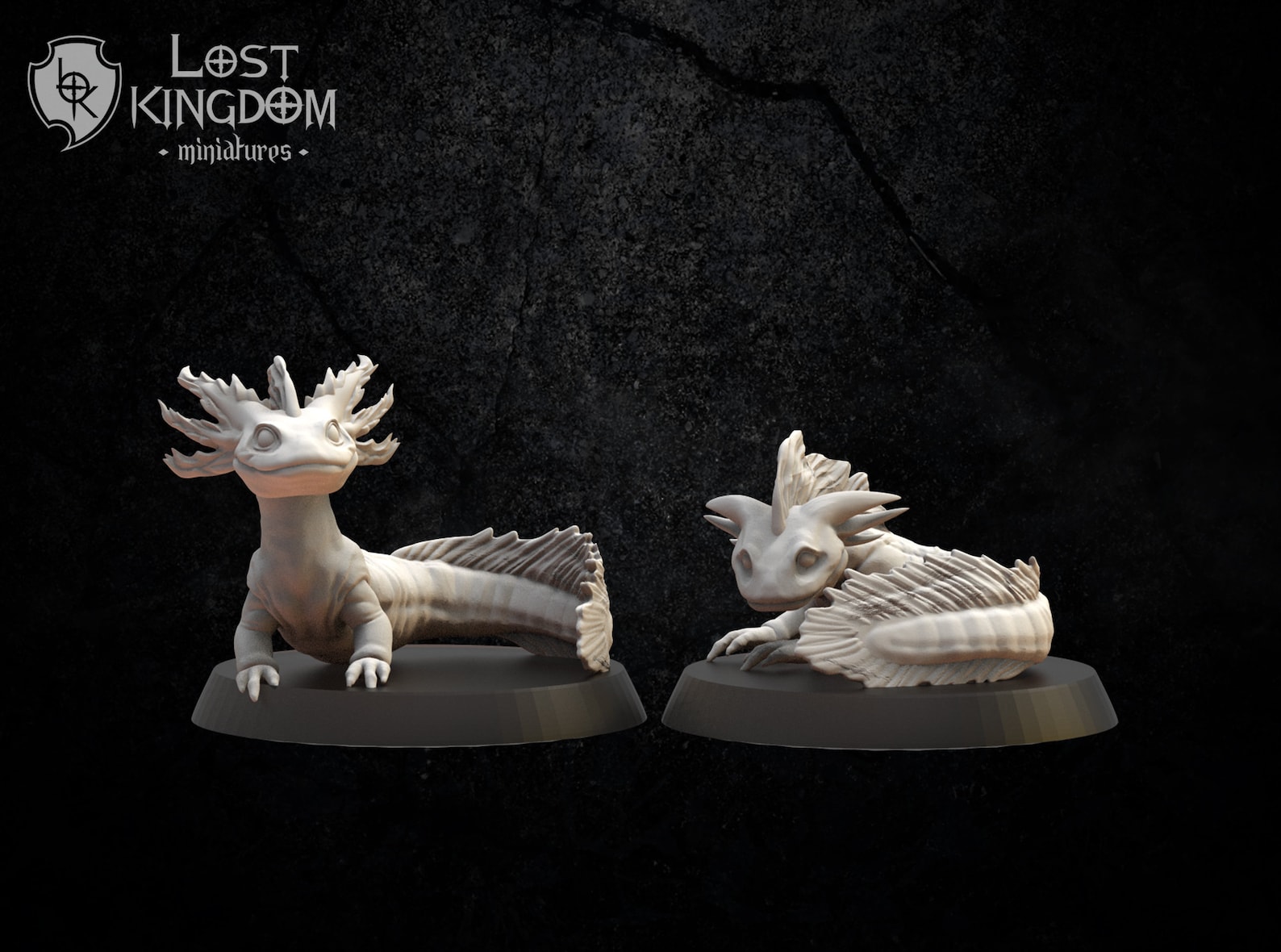 Salamanders Seraphon Lizardmen D&D Pathfinder 3d - Etsy