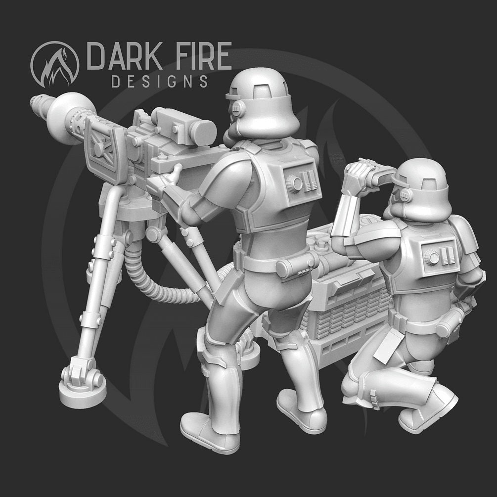 Imperial Trooper Repeater Team - DARK FIRE | Legion Compatible - 3D ...