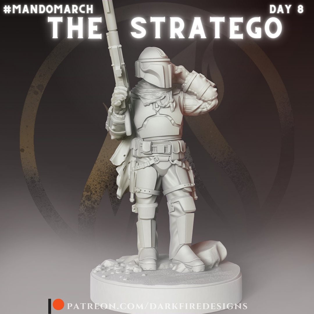 The Stratego - DARK FIRE | Legion Compatible - 3D Printed - Etsy