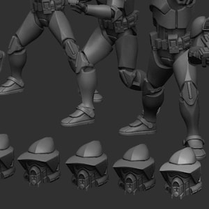 ARF Squad - DARK FIRE | Legion Compatible - 3D Printed - Etsy