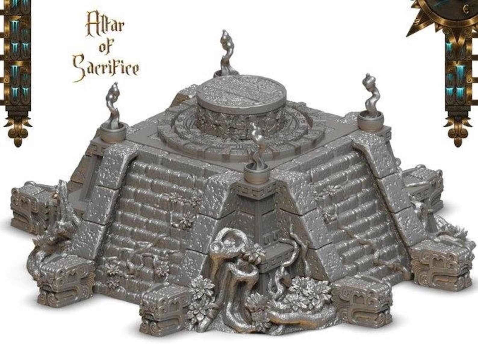 Altar of Sacrifice D&D Pathfinder Fantasy | Etsy