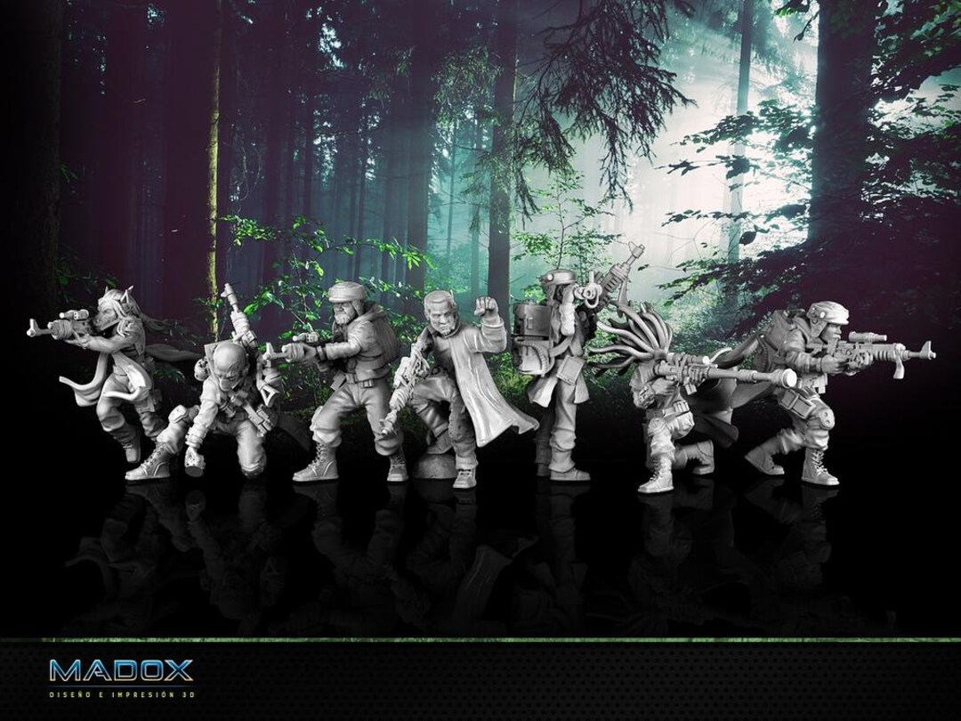 Alliance Commandos (7) - War Bear Studios | Legion Compatible ...