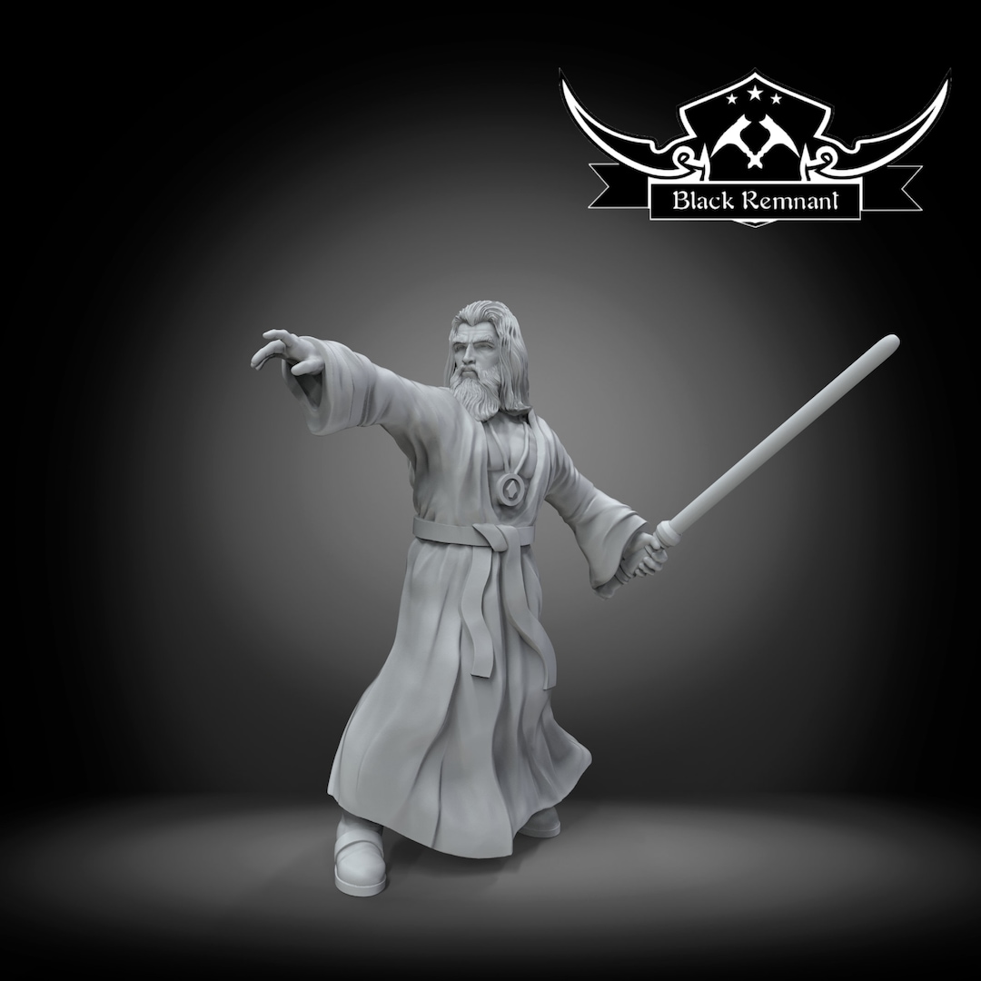 Jorus C'baoth Jedi Master - BLACK REMNANT | Legion Compatible - 3D ...