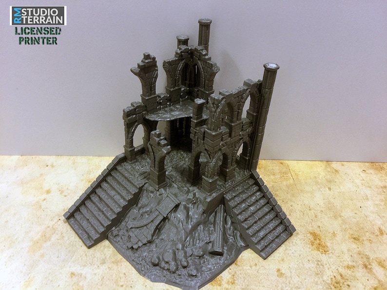 Tallsworth Hold - Stormguard - LOTR - WOTR - Ruins - Frostgrave - 3D ...
