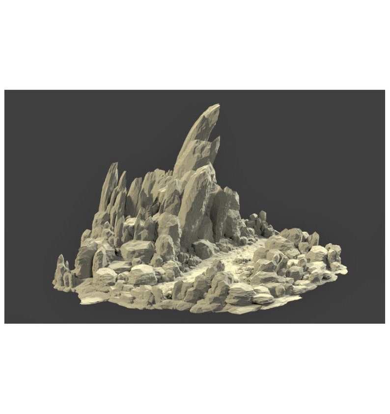 Huntsman Path 3d Printed Fantasy Terrain Scenery | Etsy
