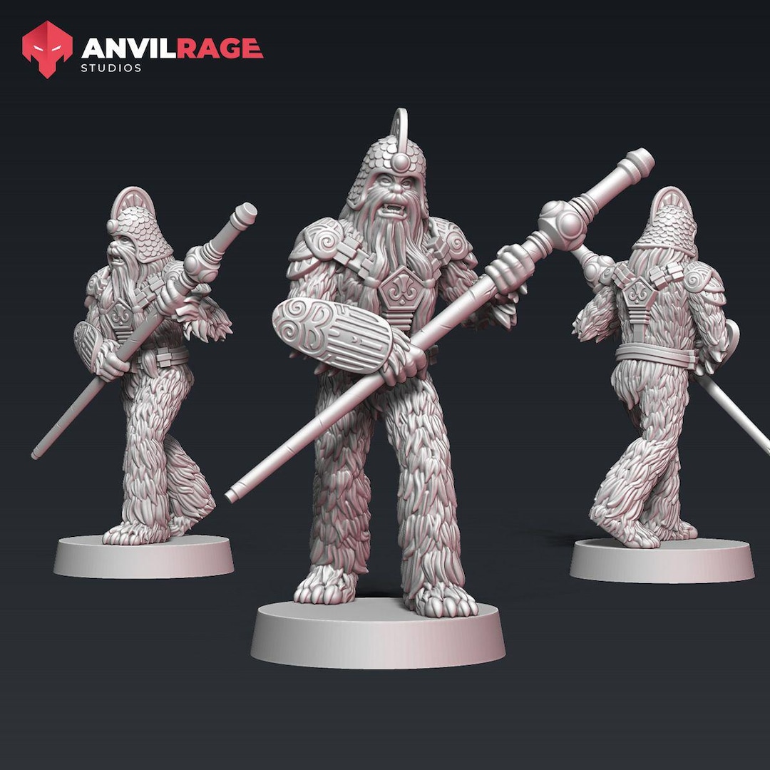 Furry Captain - Anvilrage Studios | Legion Compatible - 3D Printed - Etsy