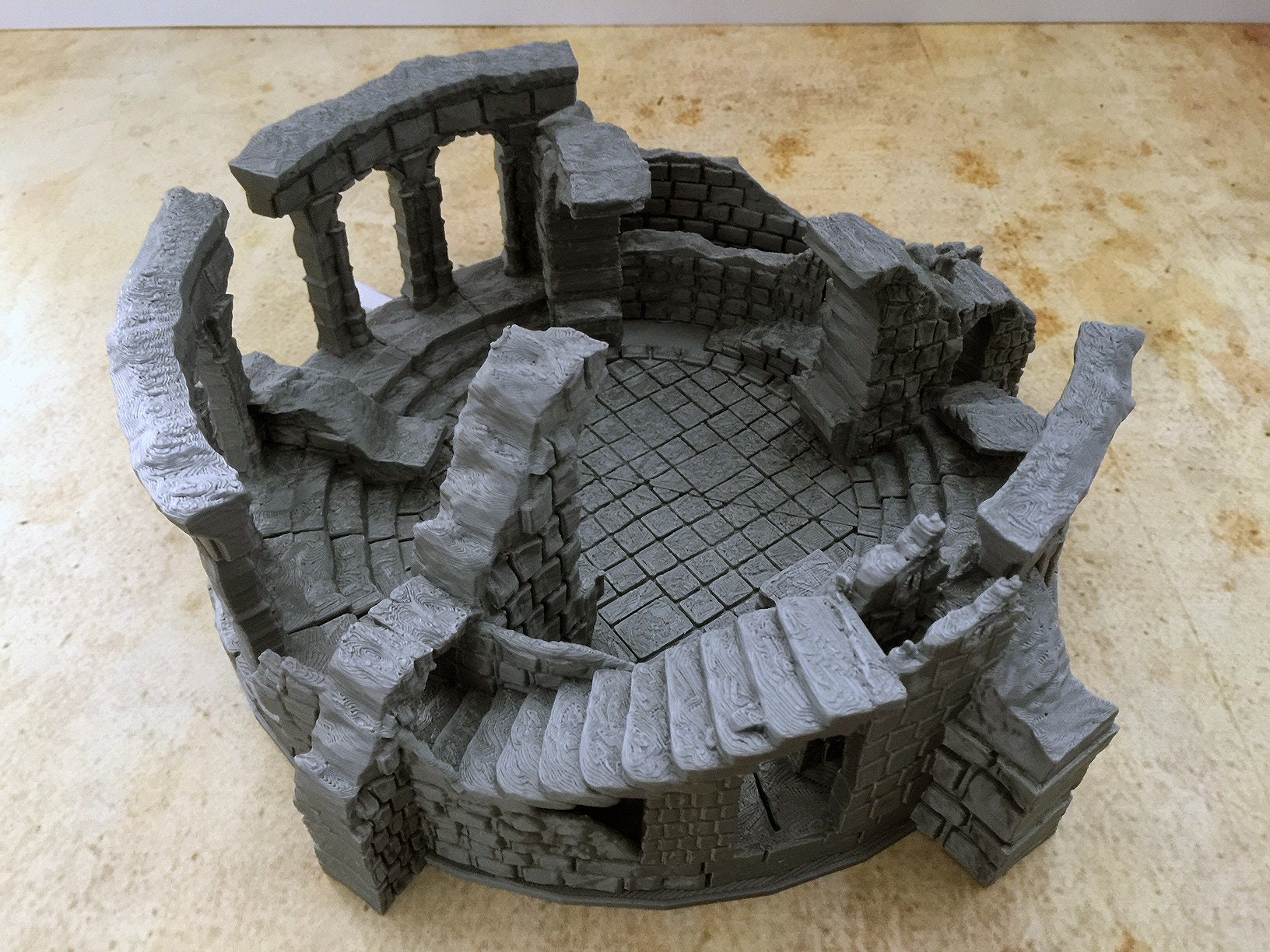 Circle Ruins - Weathertop - Amon Sul | 3d Printed | Fantasy | Terrain ...