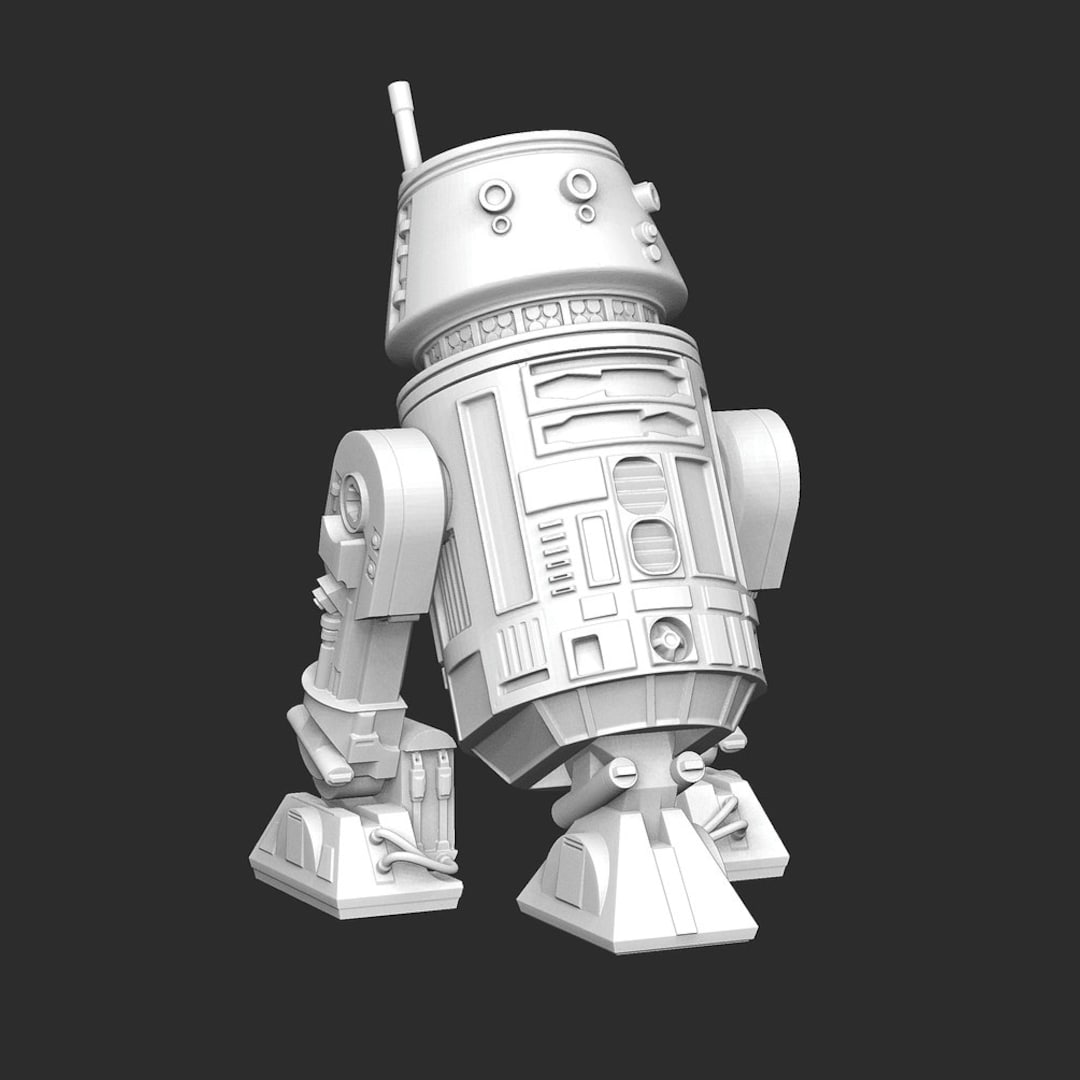 R5 Droid - DARK FIRE | Legion Compatible - 3D Printed - Etsy